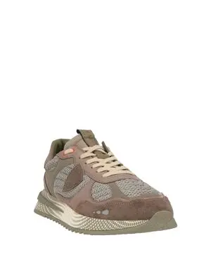 Philippe Model Sneakers Light Brown Size Leather, Textile Fibers