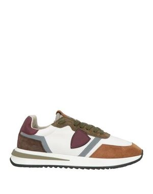 Philippe Model Sneakers Size Leather, Textile Fibers - Brown