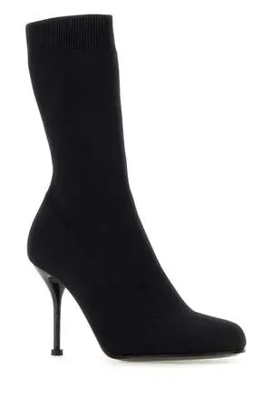 Alexander McQueen Stretch Nylon Ankle Boots