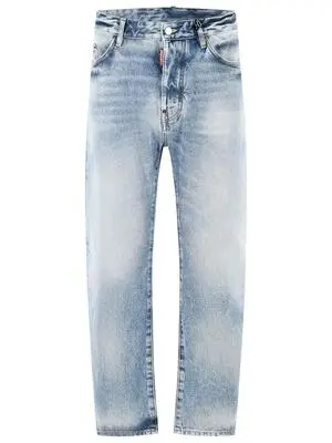 Dsquared2 Bro' Light Cotton Jeans - Blue