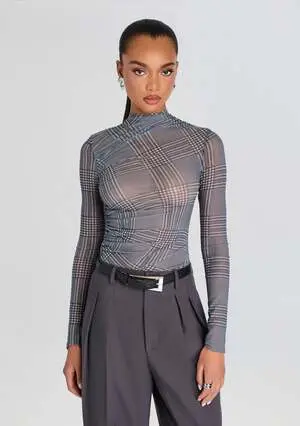 SEROYA Christina Mesh Top