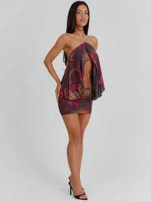 OUTCAST Eirene Mini Dress Posie