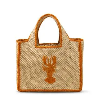 ZANATANY CONCEPTS Langosta Tote - Orange