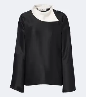 RÓHE Satin Blouse
