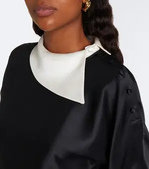 RÓHE Satin Blouse