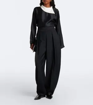 RÓHE Satin Blouse