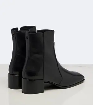 JIMMY CHOO Eliot Leather Ankle Boots