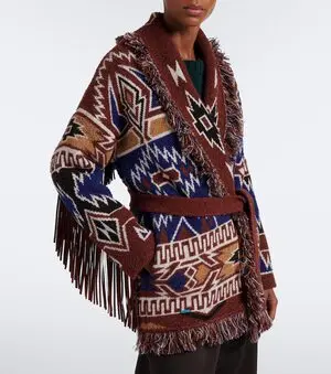 Alanui Amazing Journey Wool-blend Cardigan