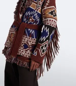 Alanui Amazing Journey Wool-blend Cardigan