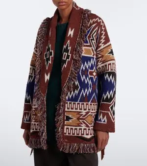 Alanui Amazing Journey Wool-blend Cardigan