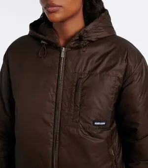 Miu Miu Hooded Puffer Jacket