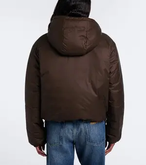 Miu Miu Hooded Puffer Jacket