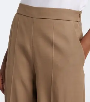 JOSEPH Haxley Cady Twill Wide-leg Pants