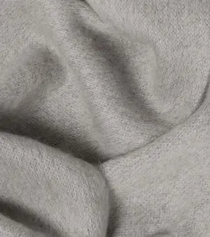 Miu Miu Fringed Mohair And Wool-blend Scarf