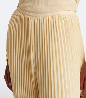 Zimmermann Pleated Chiffon Balloon Pants