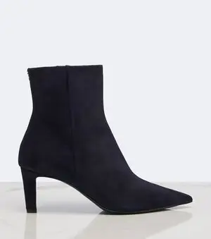 JIMMY CHOO Frankie Suede Ankle Boots - Blue