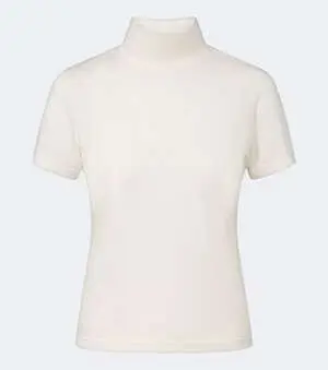 Eleventy Cotton And Wool Turtleneck Top
