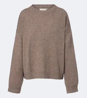 Loulou De Saison Tristan Wool-blend Sweater - Brown