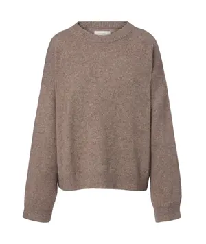 Loulou De Saison Tristan Wool-blend Sweater - Brown
