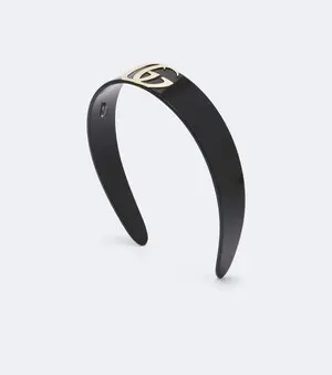 Gucci Double G Headband - Black