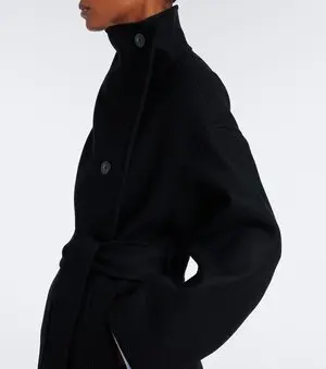 JOSEPH Fiore Wool-blend Wrap Coat