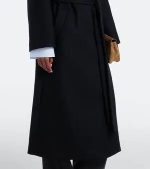 JOSEPH Fiore Wool-blend Wrap Coat