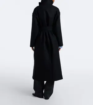 JOSEPH Fiore Wool-blend Wrap Coat