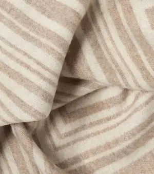 JOSEPH Ayla Fringed Jacquard Wool And Cashmere Scarf