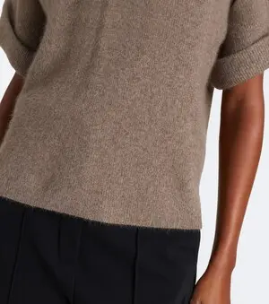 Loulou De Saison Tamia Ribbed-knit Wool-blend Sweater