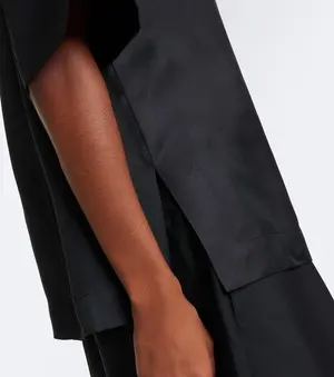 Loulou De Saison Dana Silk Twill Top