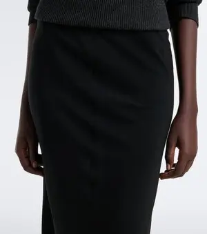 THE ROW Oboe Silk Midi Skirt