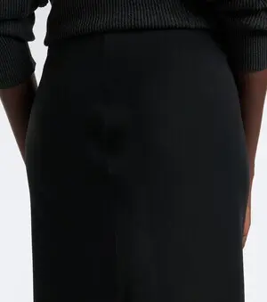 THE ROW Oboe Silk Midi Skirt