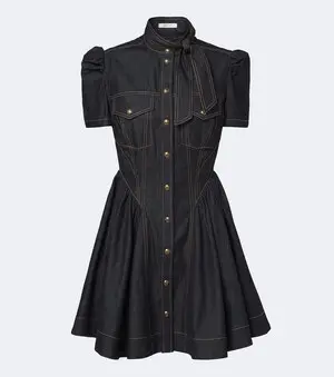 Zimmermann Denim Shirtdress - Blue