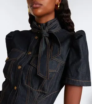 Zimmermann Denim Shirtdress