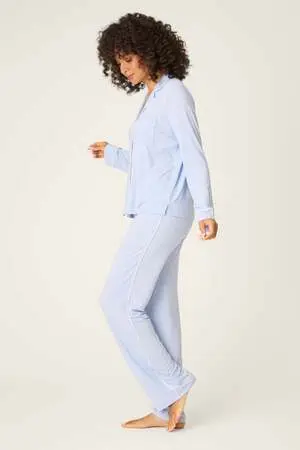 PJ Salvage Personalized Modal Basics Star Print 3-piece Pajama Set