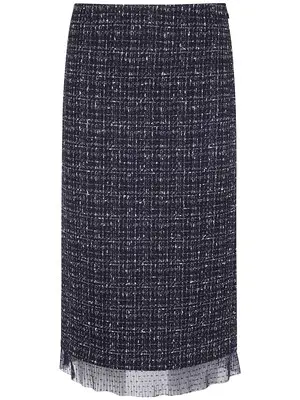 TWINSET Boucle Midi Skirt