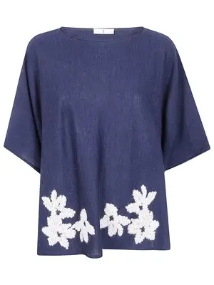 WHYCI Jacket Embroidered Poncho
