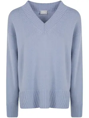 DRUMOHR Sweater V Neck "l5mn481l - Blue