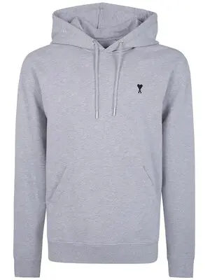AMI Paris Sweatshirt Contrast Logo "quota De Coeur