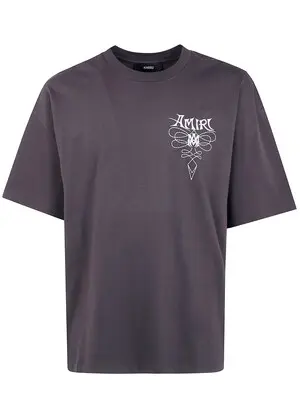 Amiri T-shirt Short Sleeve "lasso Os