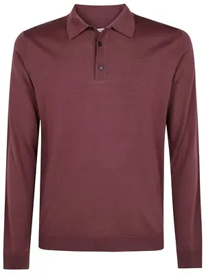 NUUR Long Sleeves Serafino Neck Sweater