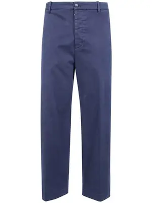 NINE:INTHE:MORNING Trousers Wide Leg "apollon - Blue
