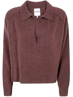 KUJTEN Sweater Cashmere "aenora - Brown