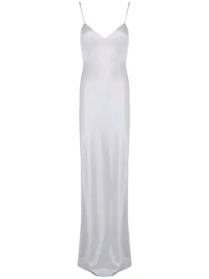 Max Mara Dress Silk "maroso - White