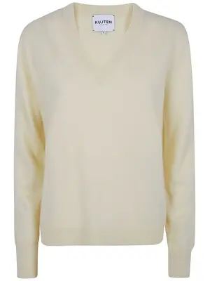 KUJTEN Sweater V Neck "lita - Blue