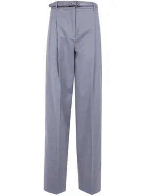 Max Mara Pants Wool "mst Lago - Gray