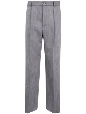 Dries Van Noten Pants Wool "penrud - Gray