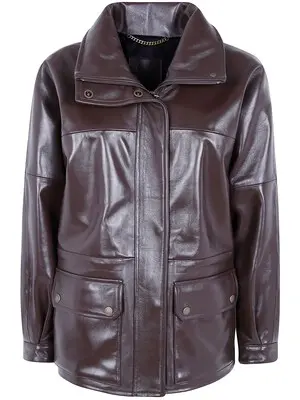 EMMETI Jacket Long Leather "zoe Nappa