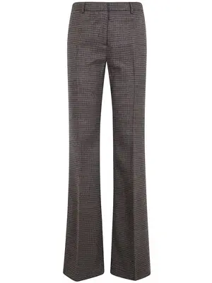 Etro Pants Flared Classic Trousers