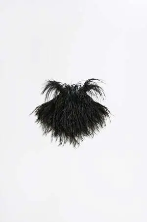 Scanlan Theodore Feather Scarf Black